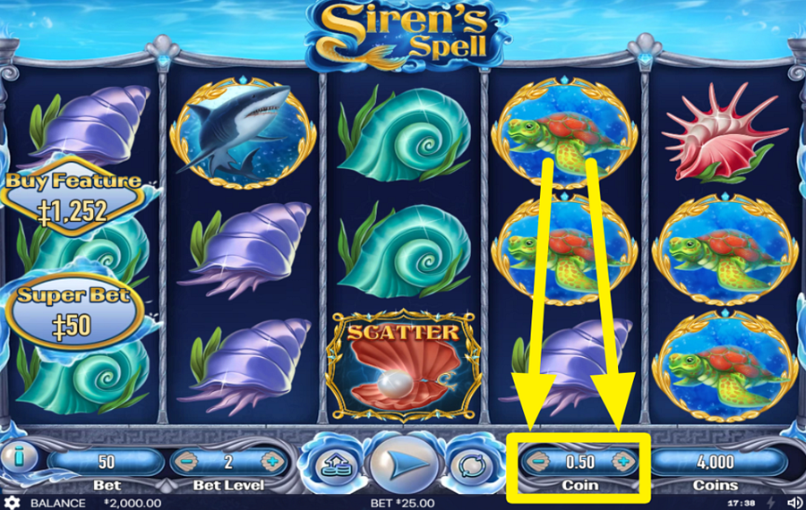 Sirens Spell Slot by Habanero | Play for Free