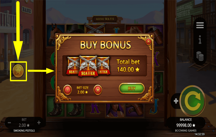 Smoking Pistols Slot by Booming Games | Play for Free