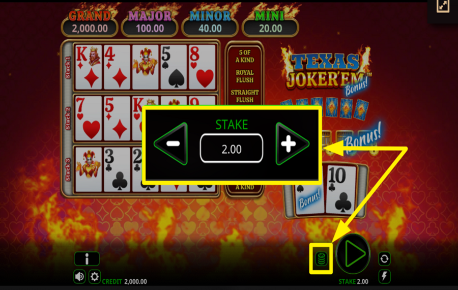 Texas Joker Em von Games Global | Kostenlos spielen