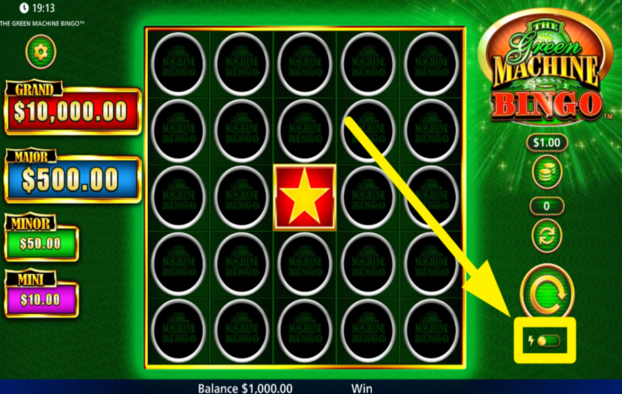 The Green Machine Bingo by Light And Wonder | Play for Free