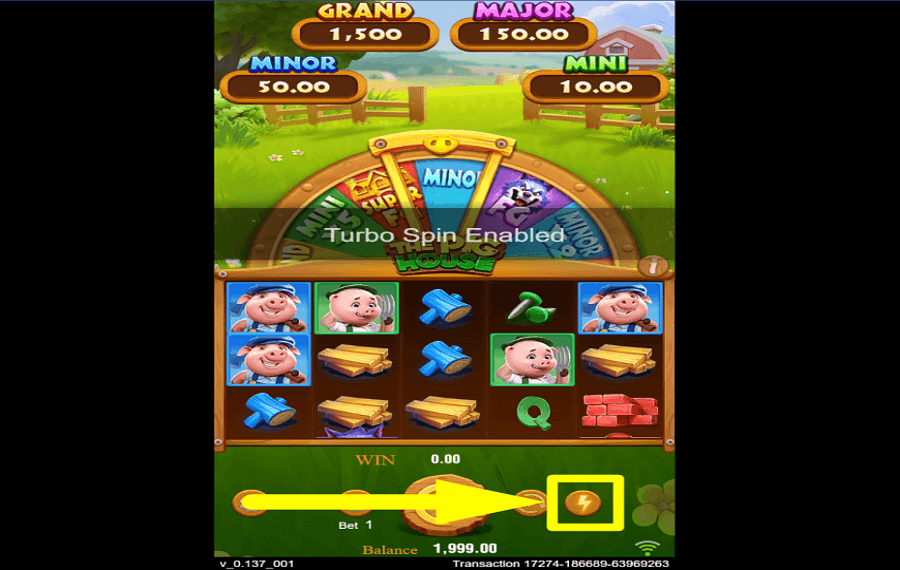 The Pig House Slot by TaDa Gaming | Play for Free