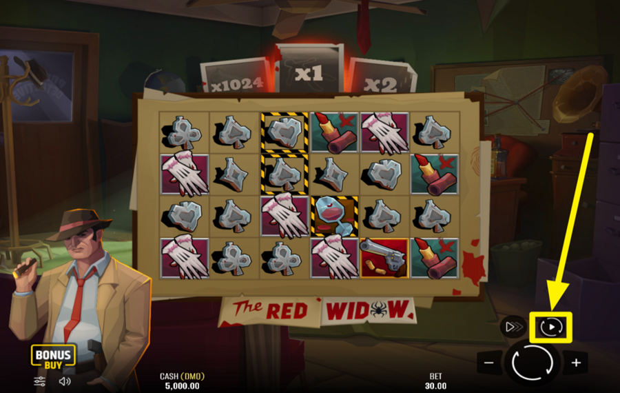 Machine à Sous The Red Widow par Pixmove | Jouer gratuitement
