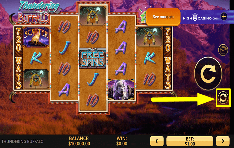 Thundering Buffalo Slot by High 5 Games | Play for Free