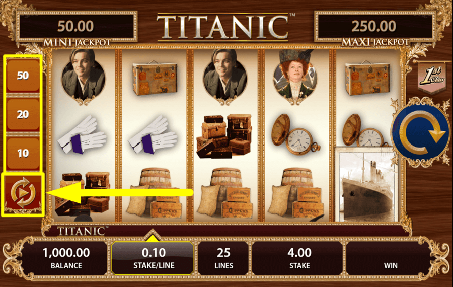 Titanic Slot by Bally | Play for Free