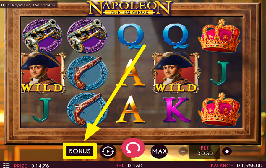 Triple Cherry Napoleon The Emperor Slot by Triple Cherry | Play for Free