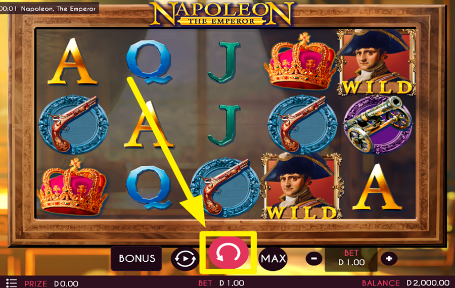 Triple Cherry Napoleon The Emperor Slot by Triple Cherry | Play for Free