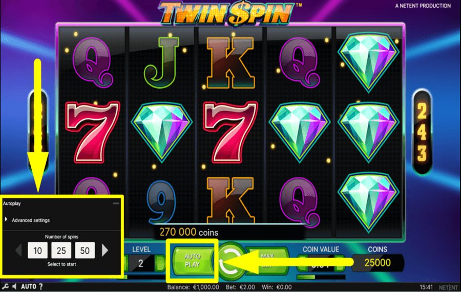 Twin Spin Slot by NetEnt | Play for Free