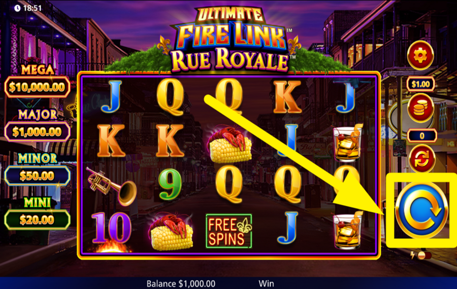 Ultimate Fire Link Rue Royale Slot by Light And Wonder | Play for Free