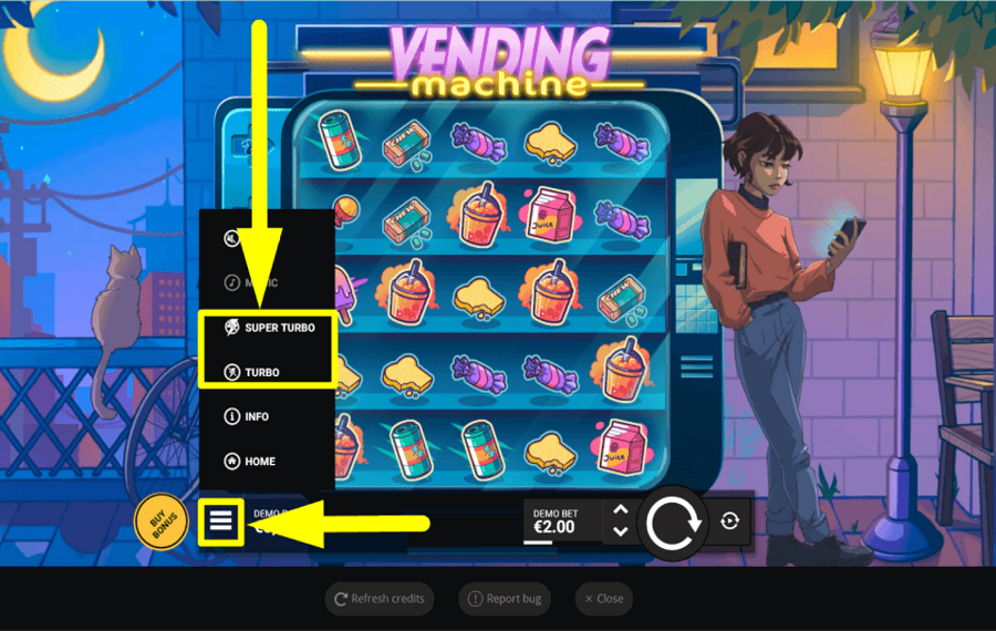 Vending Machine Slot by Hacksaw Gaming | Play for Free