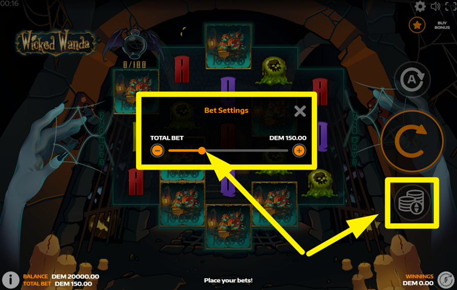 Wicked Wanda Slot by Mancala Gaming | Play for Free
