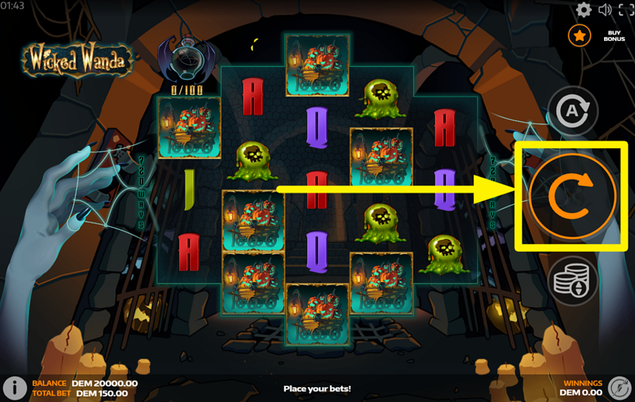 Wicked Wanda Slot by Mancala Gaming | Play for Free