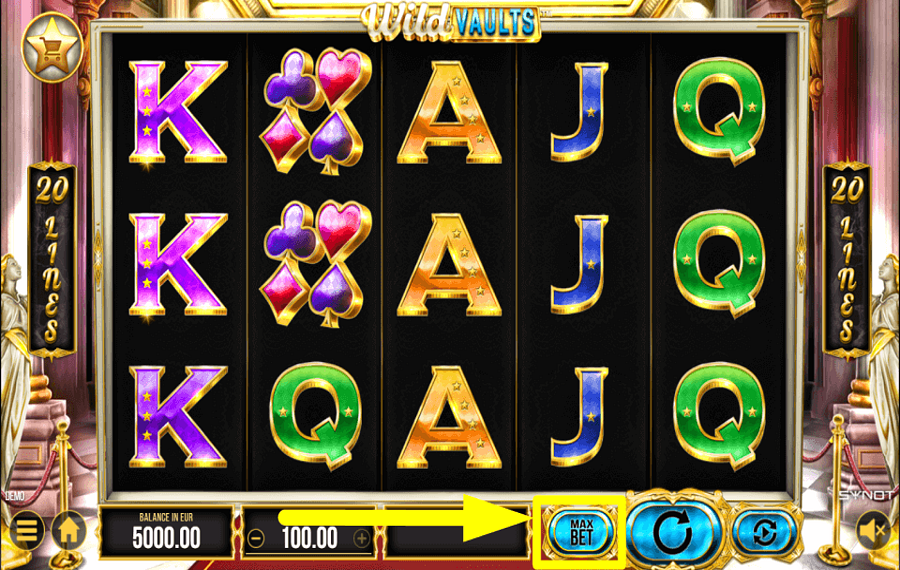 Wild Vaults Slot by SYNOT Games | Play for Free