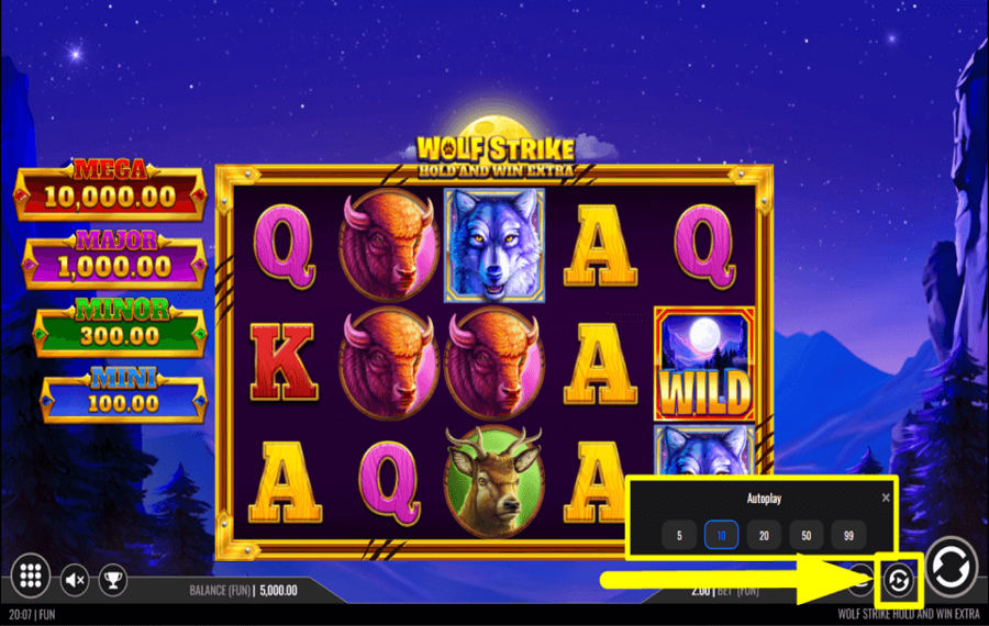 Wolf Strike Hold N Win Extra Slot by Iron Dog Studio | Play for Free