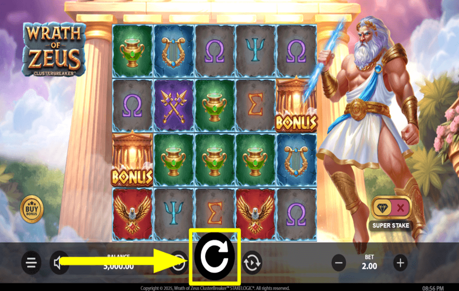 Wrath Of Zeus Clusterbreaker Slot by StakeLogic | Play for Free