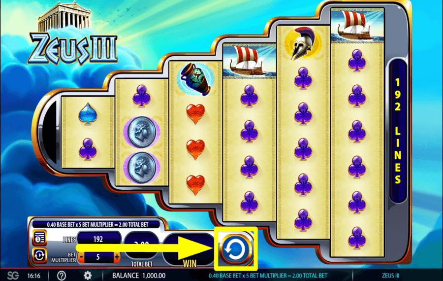 Zeus III Slot by WMS Gaming | Play for Free