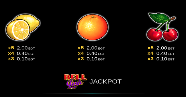 40 Super Hot Bell Link Spielautomat von EGT Digital | Kostenlos spielen
