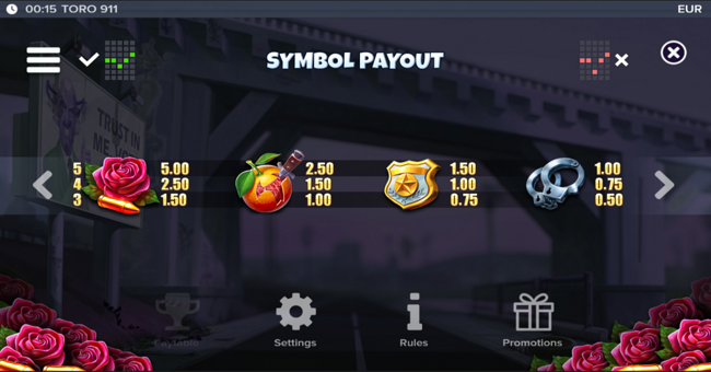 Tragamonedas Toro 911 por ELK Studios | Jugar Gratis