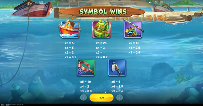 Tragamonedas Trophy Fish por Red Tiger Gaming | Jugar Gratis