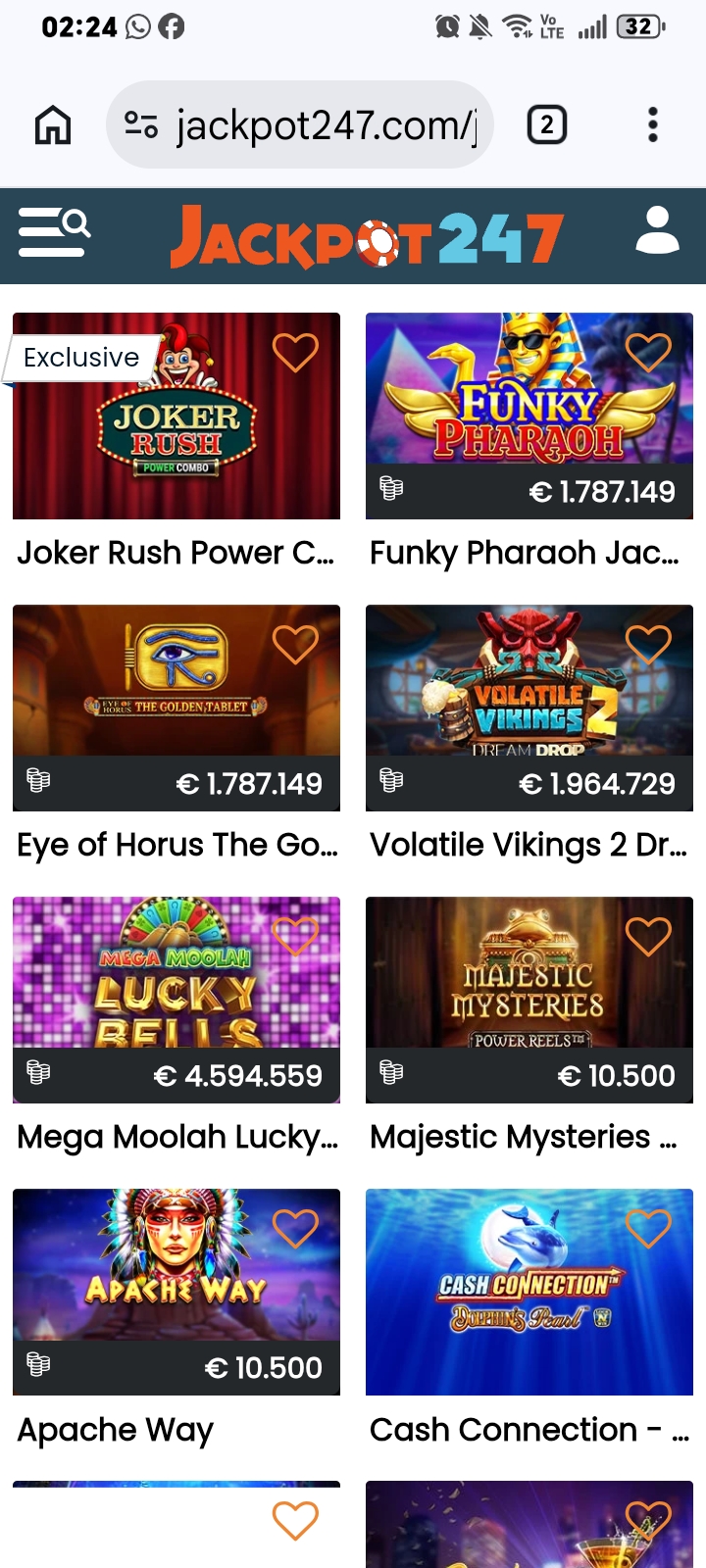 Jackpot247 Casino Bonus Codes & Promotions 2026