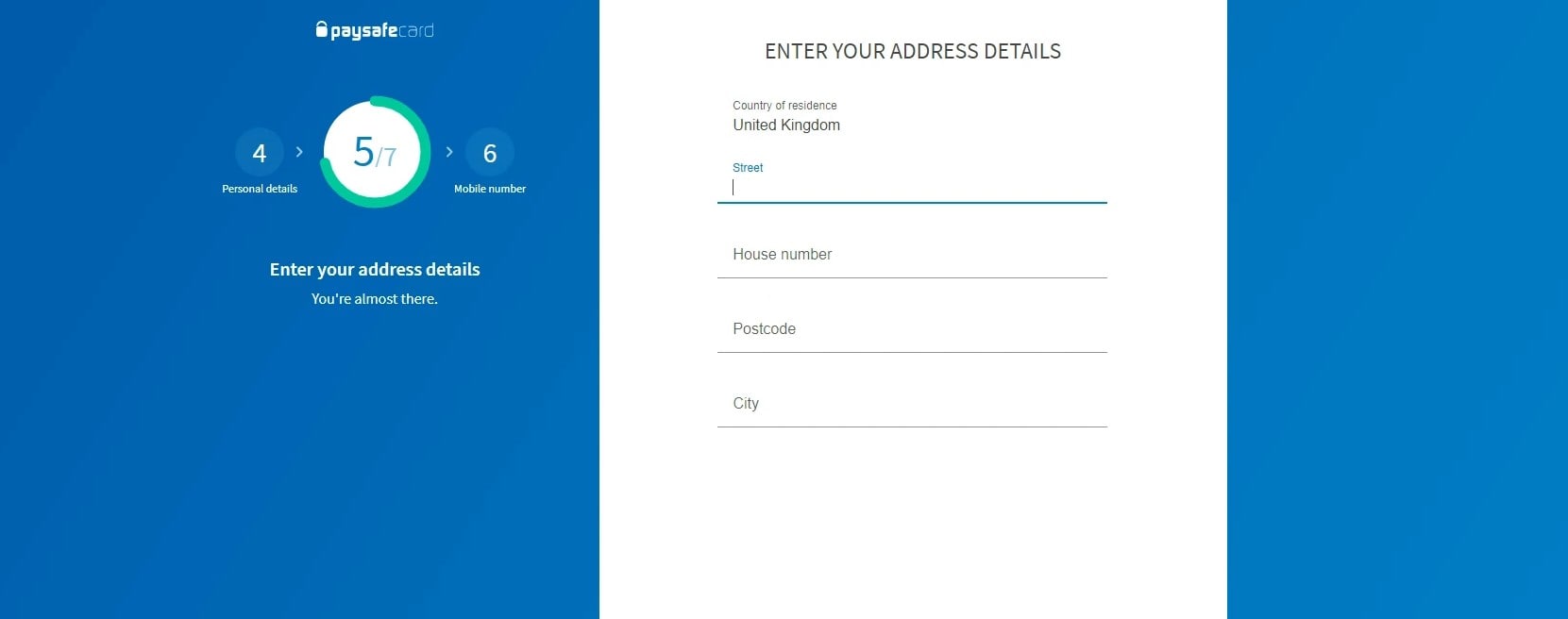 How To Sign Up For A Paysafecard Account - Chipy.com