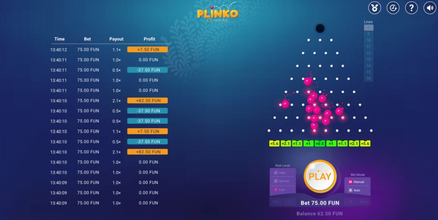 Plinko Games Online | Free Play Demo