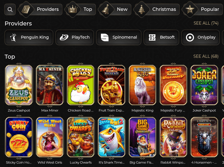 Casina Casino Editor's Choice December 2025 - Chipy.com