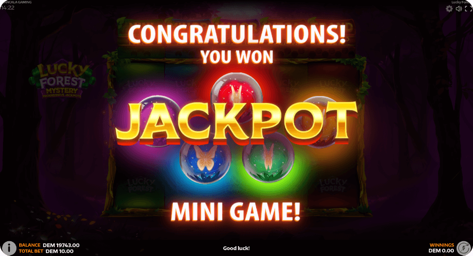 Lucky Forest By Mancala Gaming Editor’s Choice February 2025 - Chipy.com